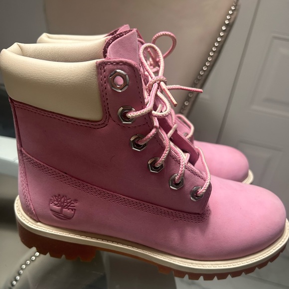 Timberland | Shoes | Timberland Pink Boots | Poshmark